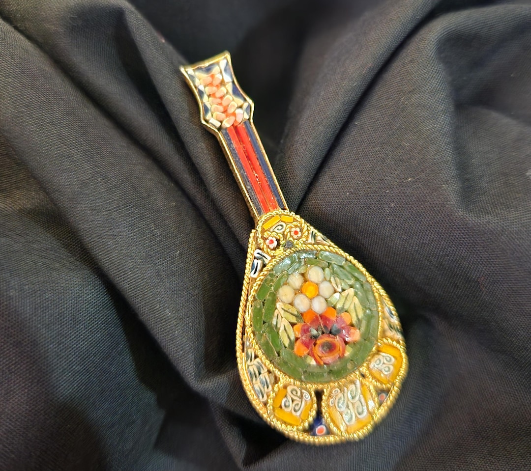 Gypsy Mosaic Mandolin Circa 1960s - Etsy
