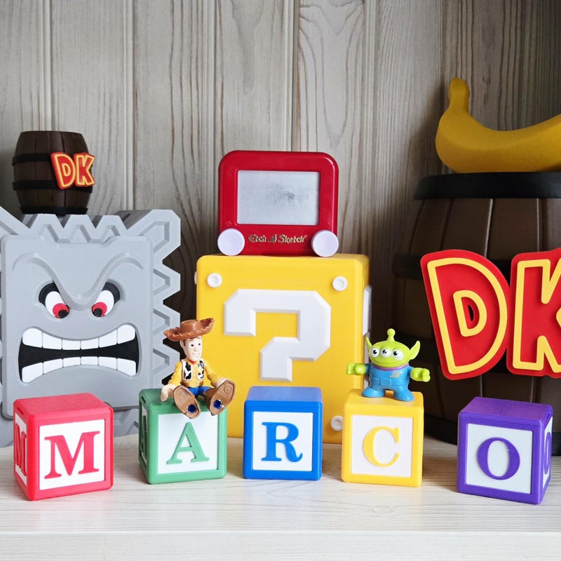 Toy Story Block Letters - Etsy