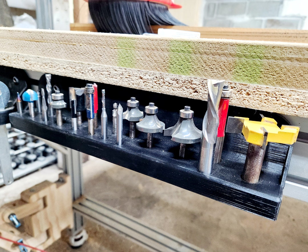 CNC Multiple Size Router Bit Holder - Etsy