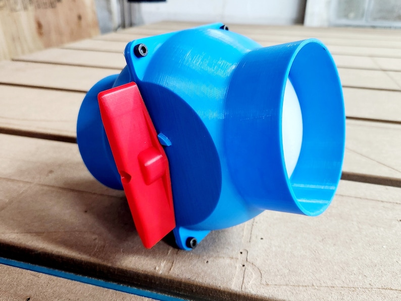 4 Inch Dust Collection Shut Off, Ball Valve, Blast Gate - PVC to PVC ...