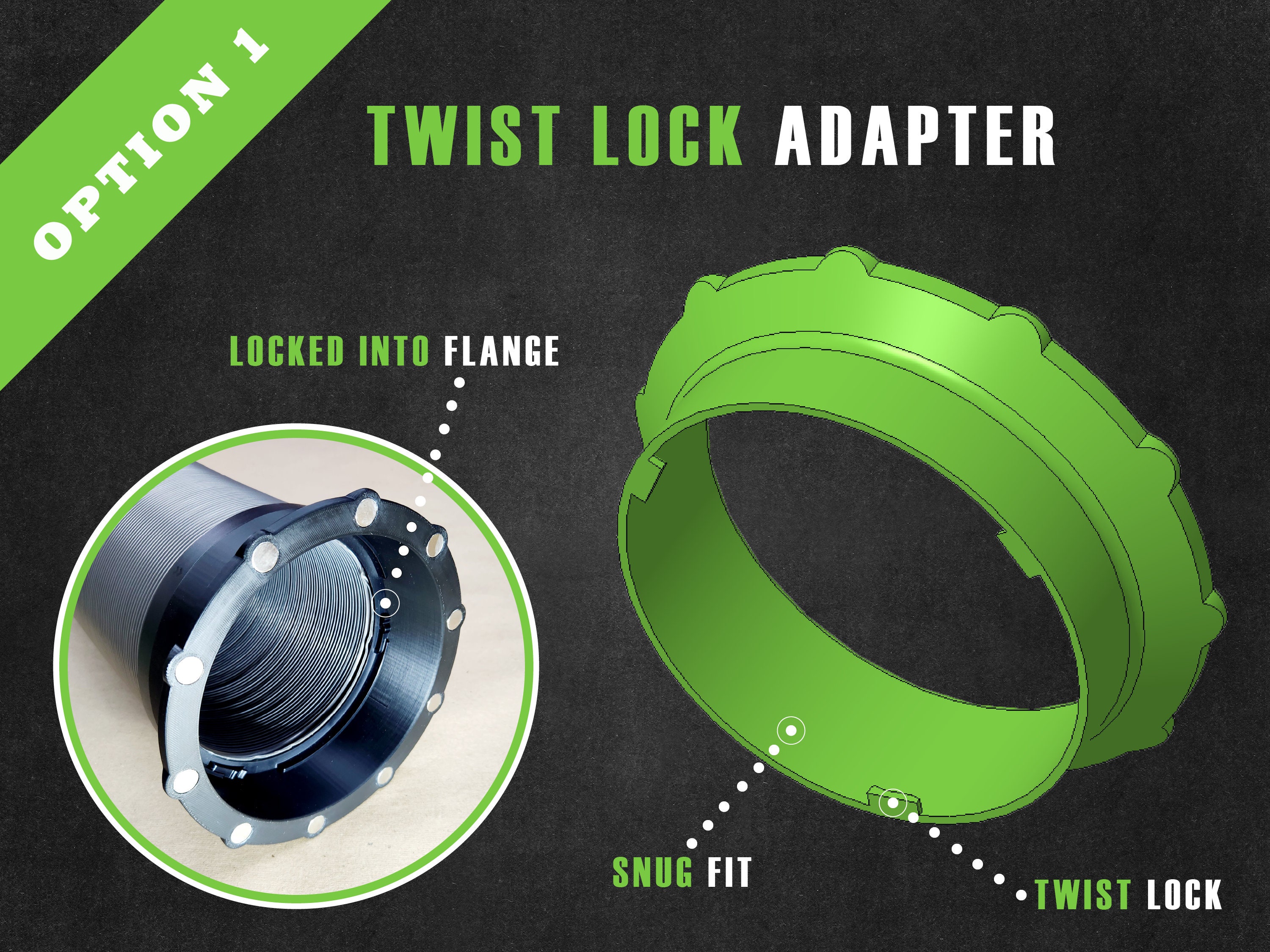 Ecoflow WAVE 2/wave 3 Hose Adapter Kit for Wall, Window, Sunroof Mount ...