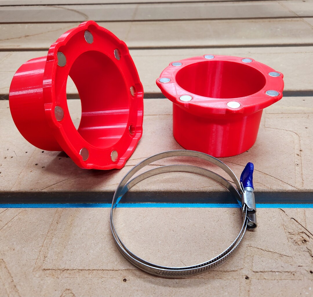CNC Dust Collector Hose Adapters Kit - 4, 6, or 8 Inch - Etsy
