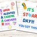 STAAR Testing Day Snack Tag Printable Classroom Treat Tag, Test ...