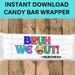 Teacher Thank You Chocolate Bar Wrapper, Chocolate Candy Bar Wrapper ...