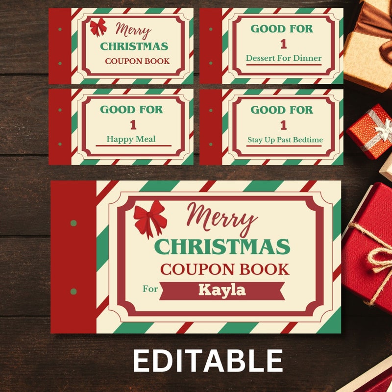 Custom Coupon Date Book - Etsy