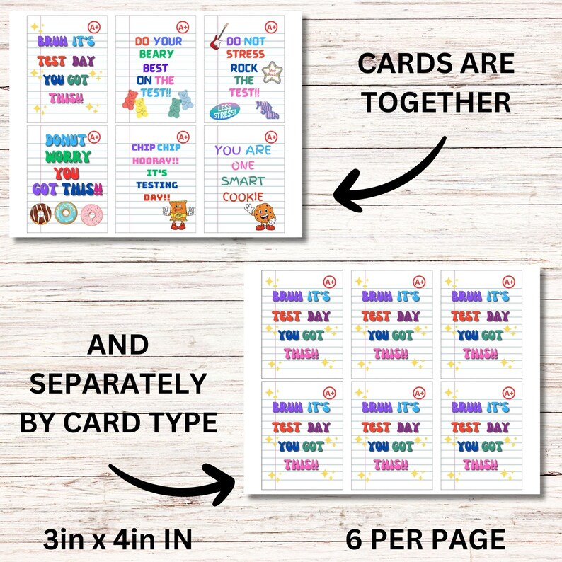 Testing Day Snack Tag Printable Classroom Treat Tag, STAAR Test ...