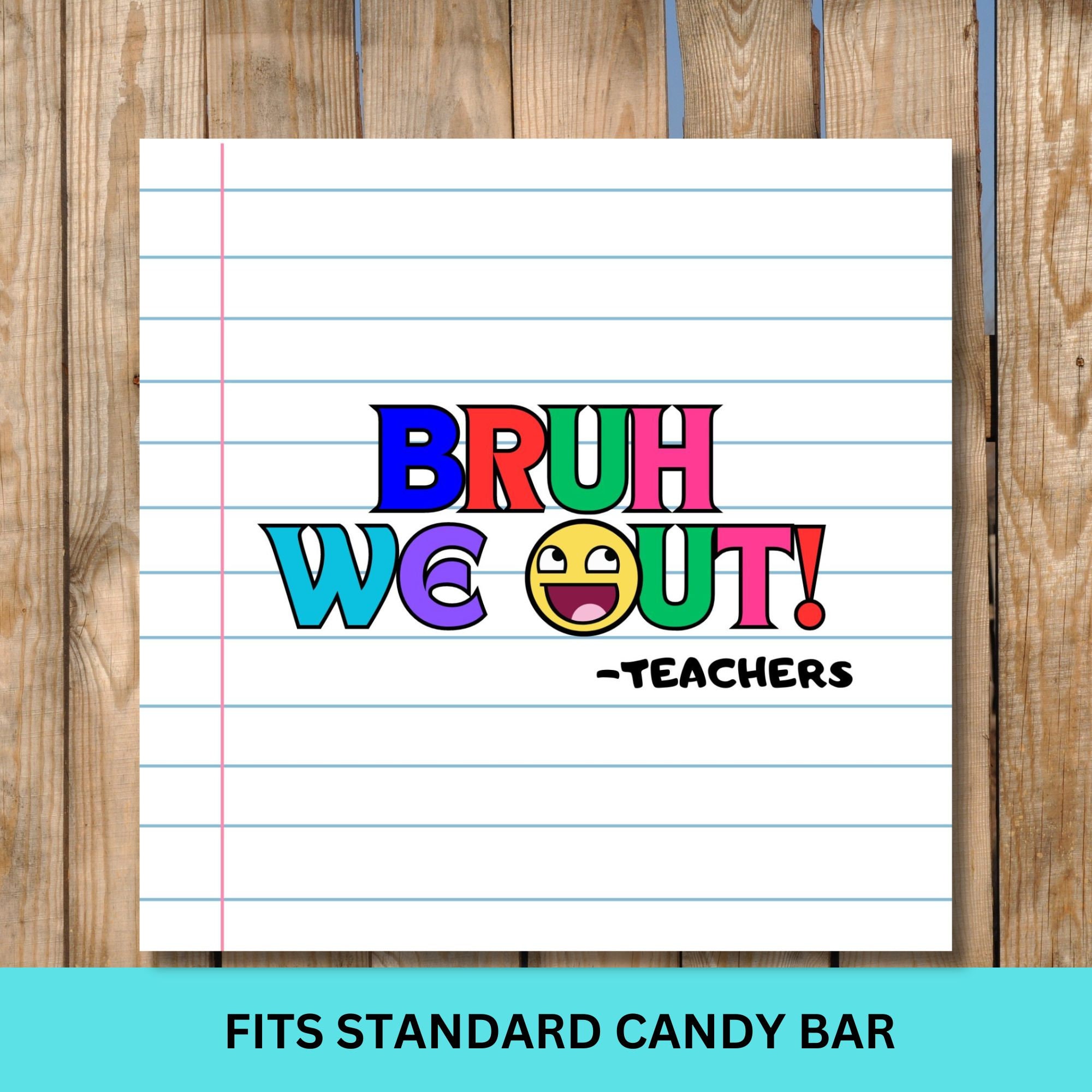 Teacher Thank You Chocolate Bar Wrapper, Chocolate Candy Bar Wrapper ...