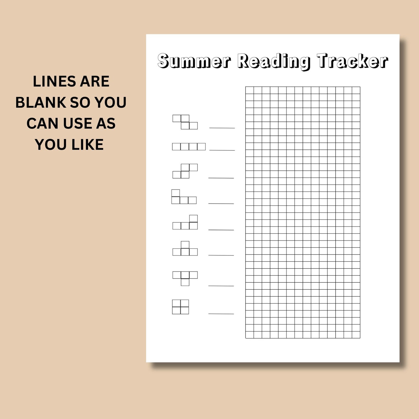 Summer Reading Tracker, Summer Reading Log, Reading Chart for Kids ...