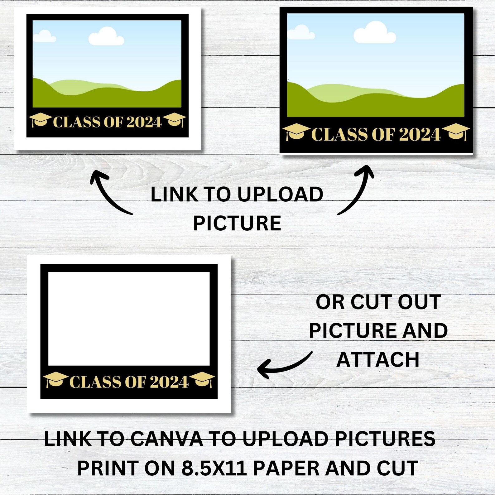 Graduation Bulletin Board Kit Printable, May Bulletin Board, Spring ...