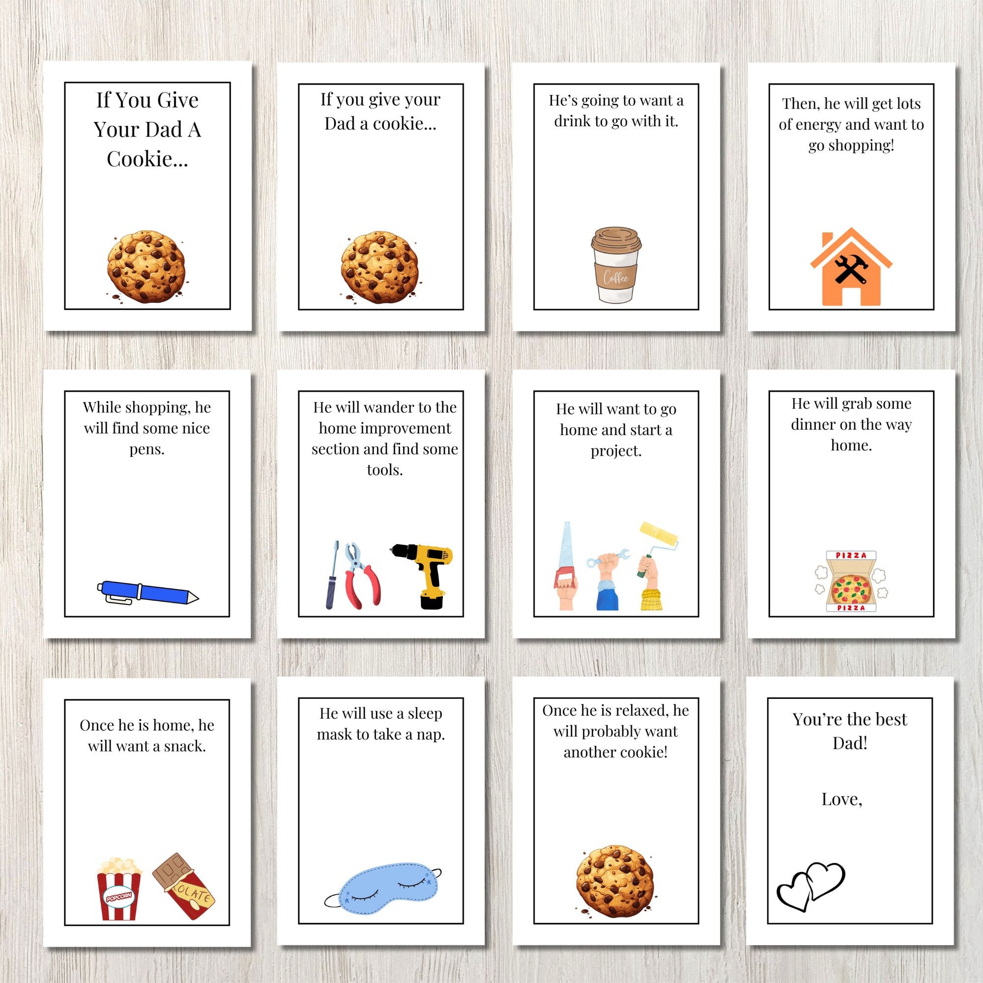 If You Give Your Dad A Cookie, If You Give Your Dad A Cookie Book ...