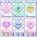 Printable Valentine's Day Cards, Classroom Valentine's Day Cards for ...