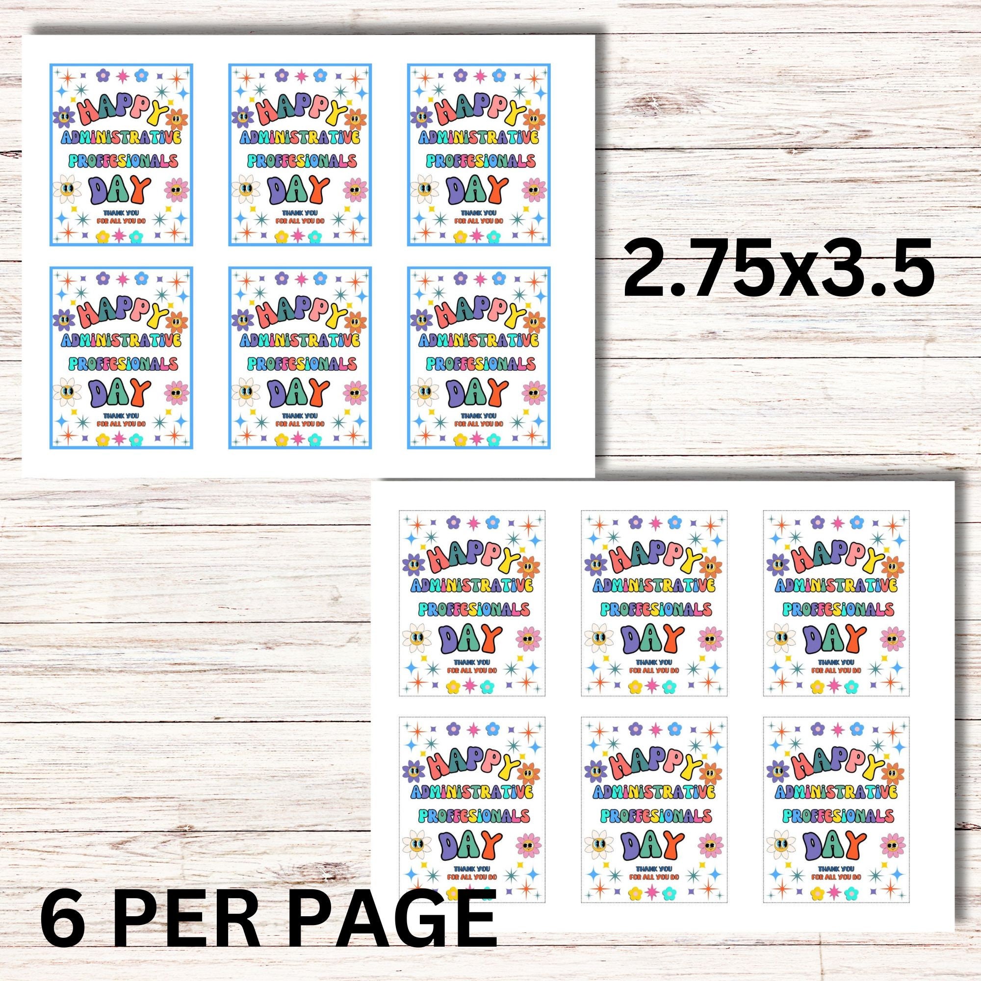 Administrative Professional Gift Tags, Administrative Assistant Day ...