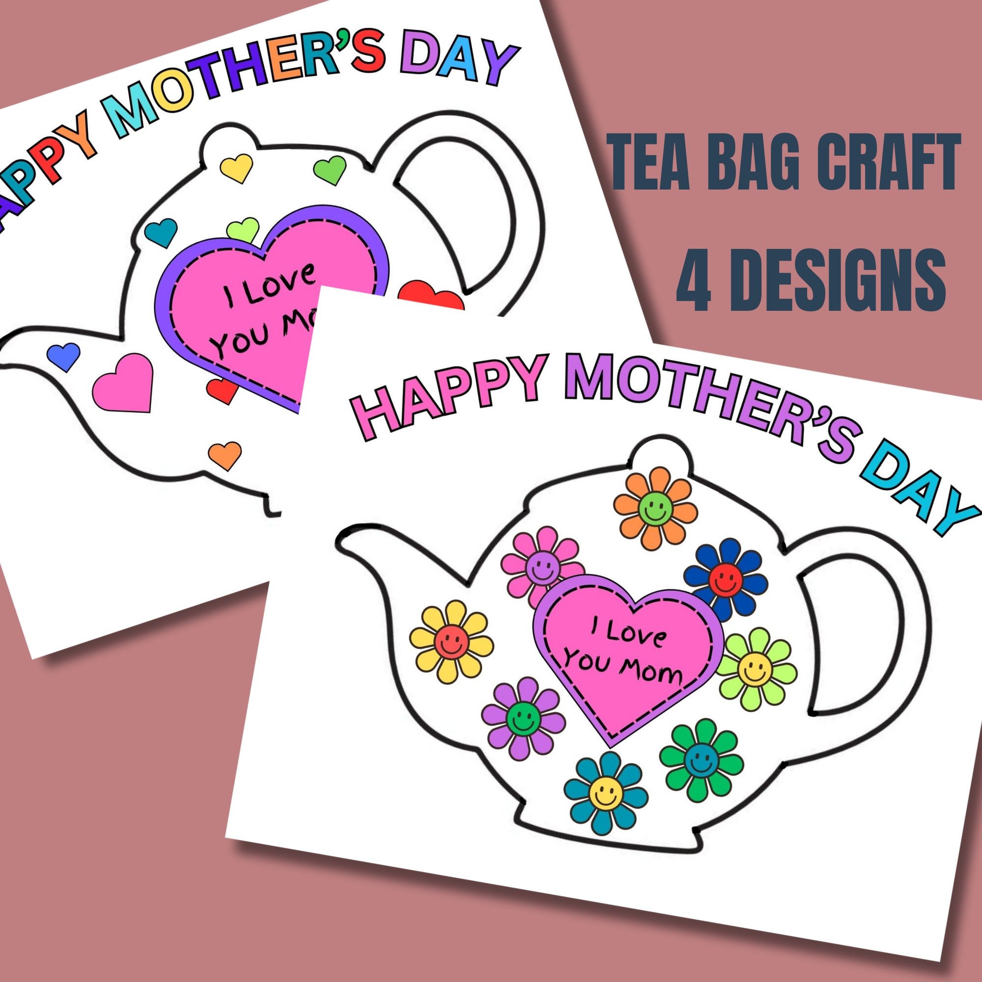 Mother's Day Teapot Craft, Classroom Craft for Children, Kids Sunday ...