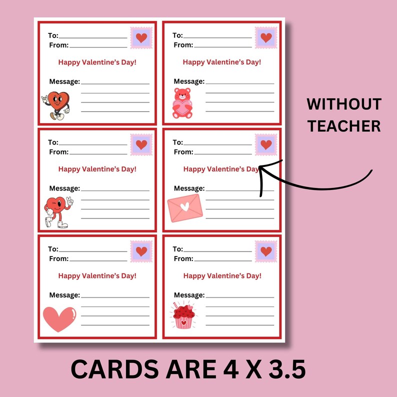 Editable Valentines Day Candy Gram Printable, Lollipop Candy Gram for ...