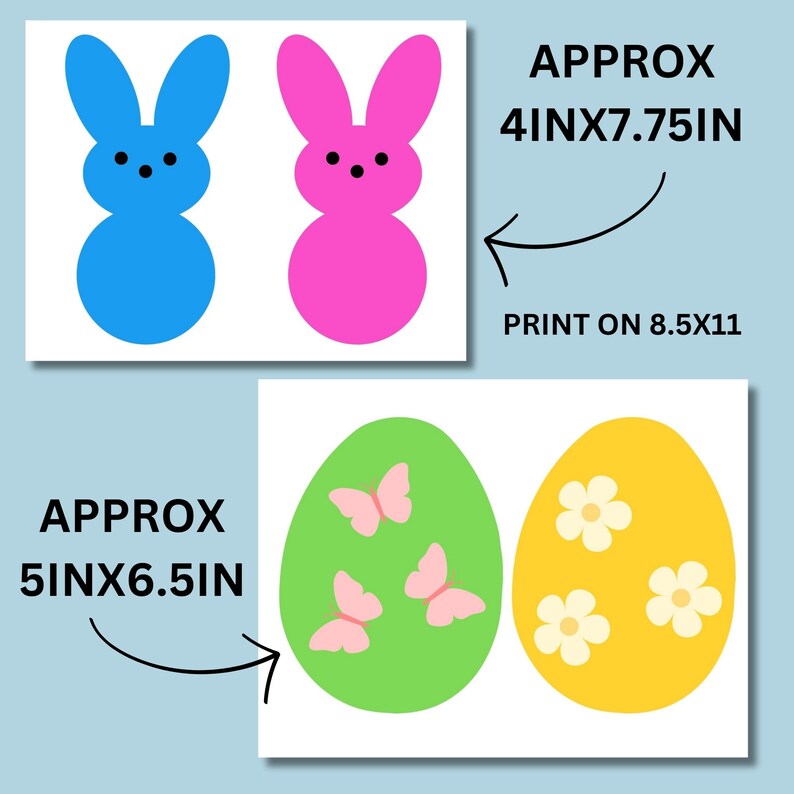 Peeps Spring Bulletin Board Kit Printable, Peeps Bulletin Board, April ...