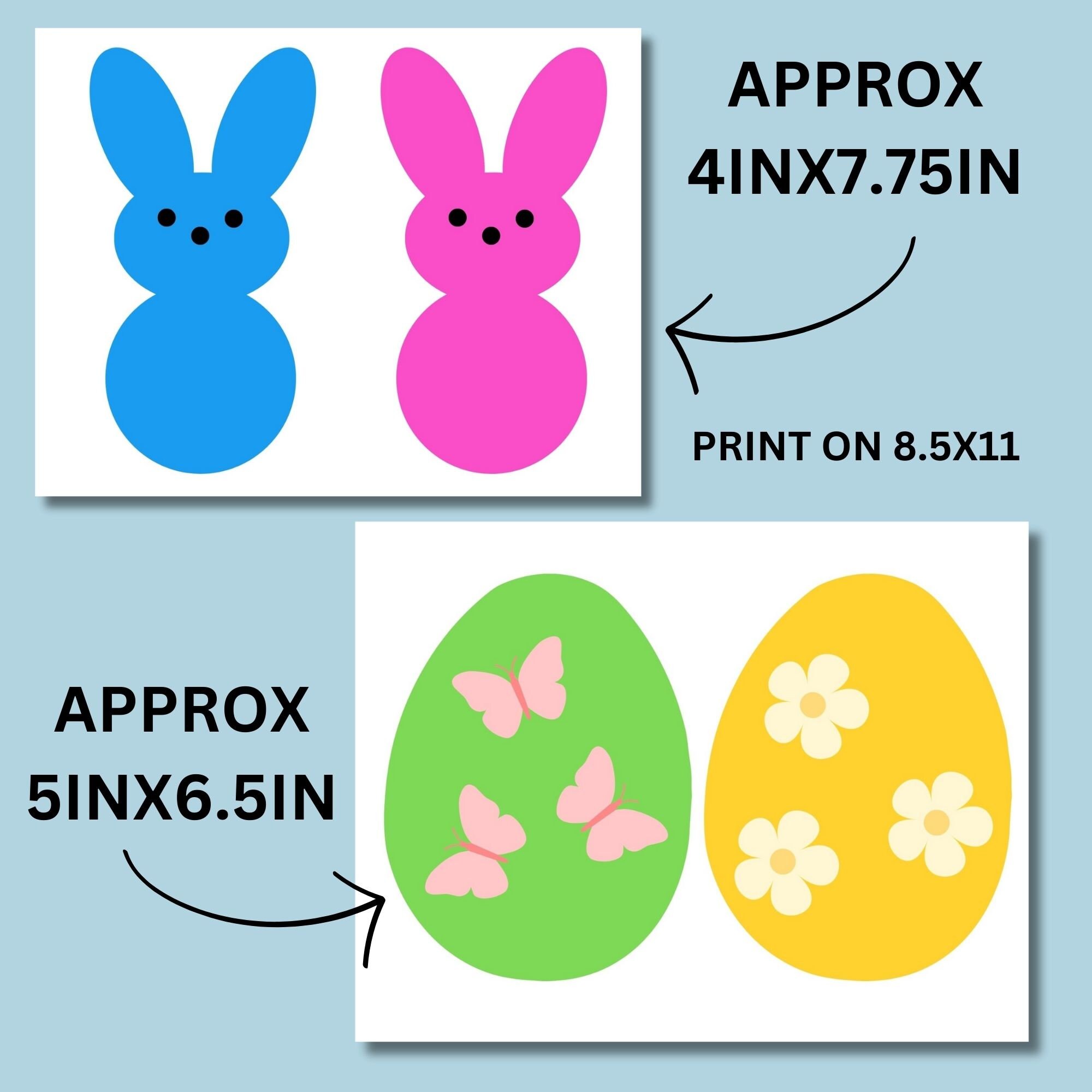 Peeps Spring Bulletin Board Kit Printable, Peeps Bulletin Board, April ...