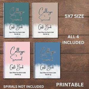 College Gift Card Book, College Care Package, Printable College Gift ...