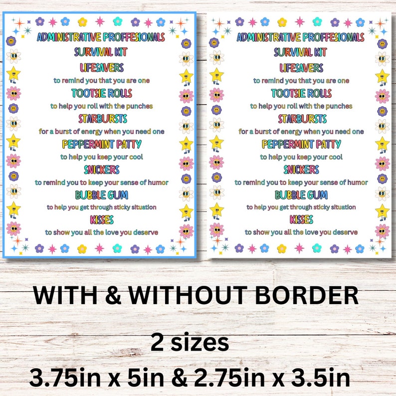 Administrative Professional Gift Tags, Administrative Assistant Day ...