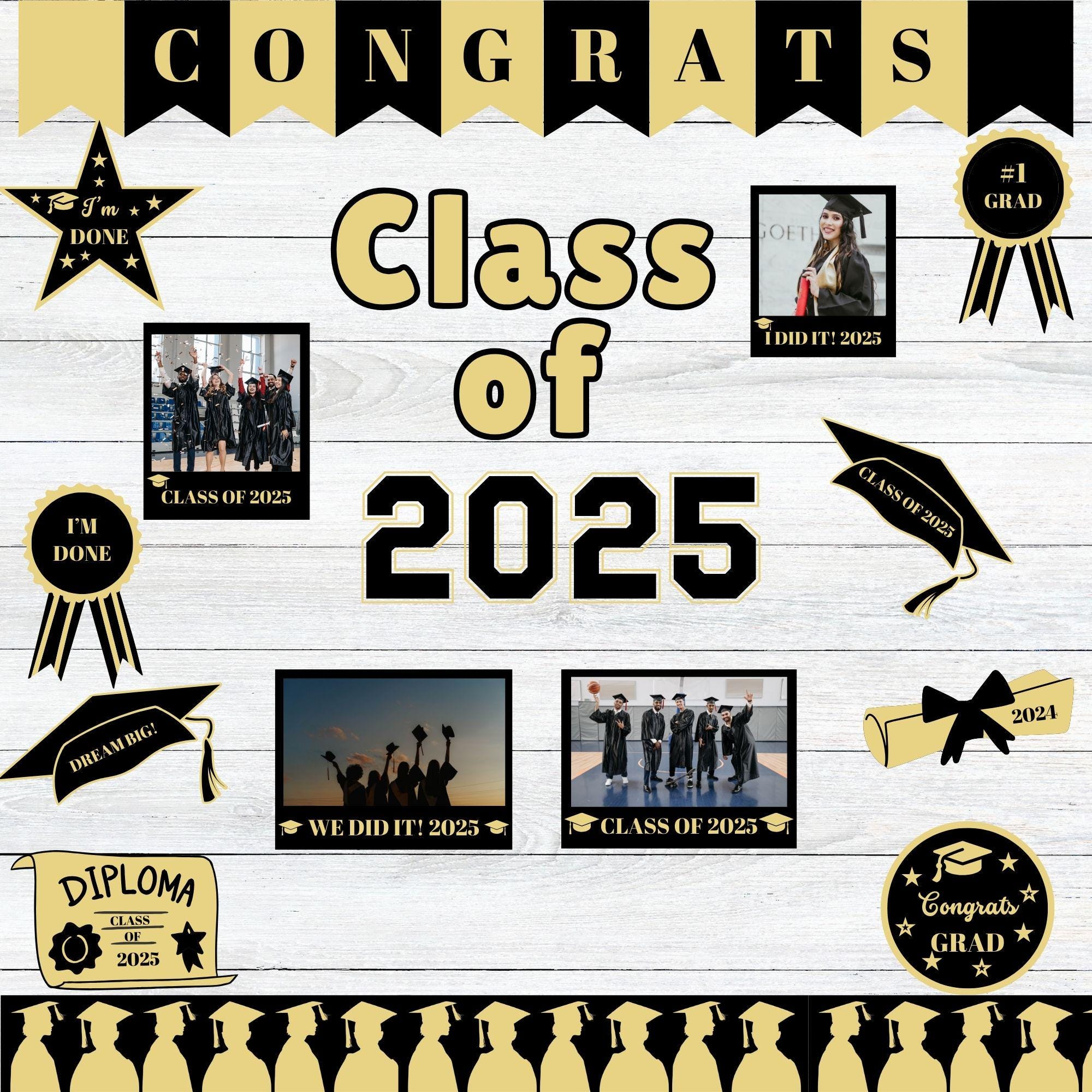 Graduation Bulletin Board Kit Printable 2025, May Bulletin Board ...