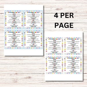 STAAR Testing Day Snack Tag Printable Classroom Treat Tag, Test ...