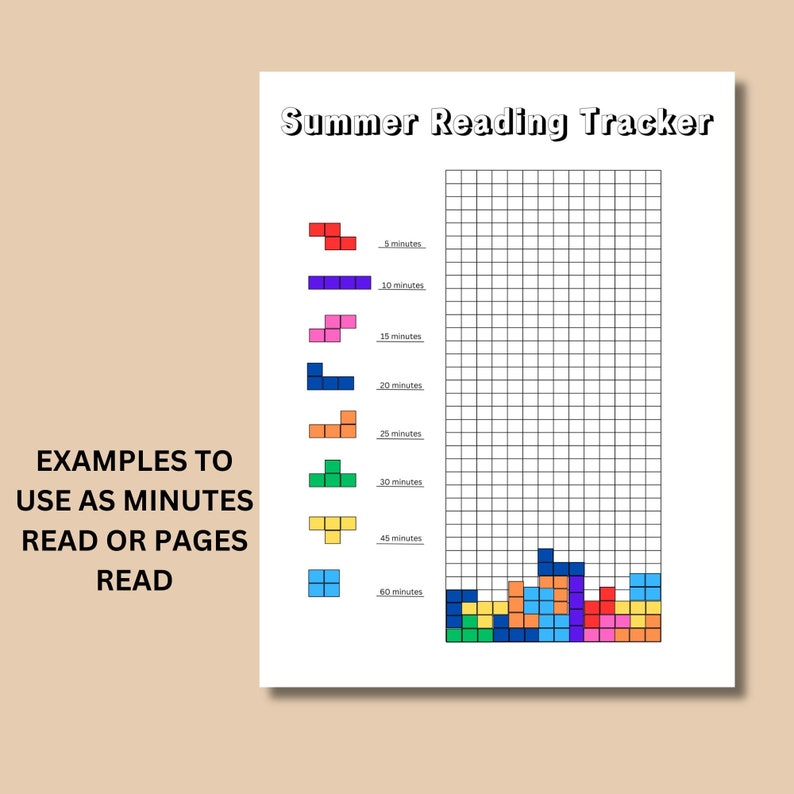 Summer Reading Tracker, Summer Reading Log, Reading Chart for Kids ...
