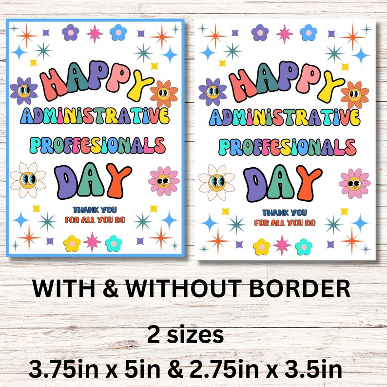 Administrative Professional Gift Tags, Administrative Assistant Day ...