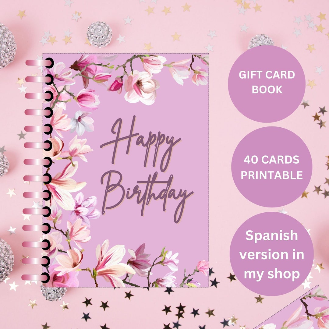 Birthday Gift Card Book For Mom Printable Christmas Gift Cards For Birthday Gift Card Book For Mom Printable Christmas Gift Cards For