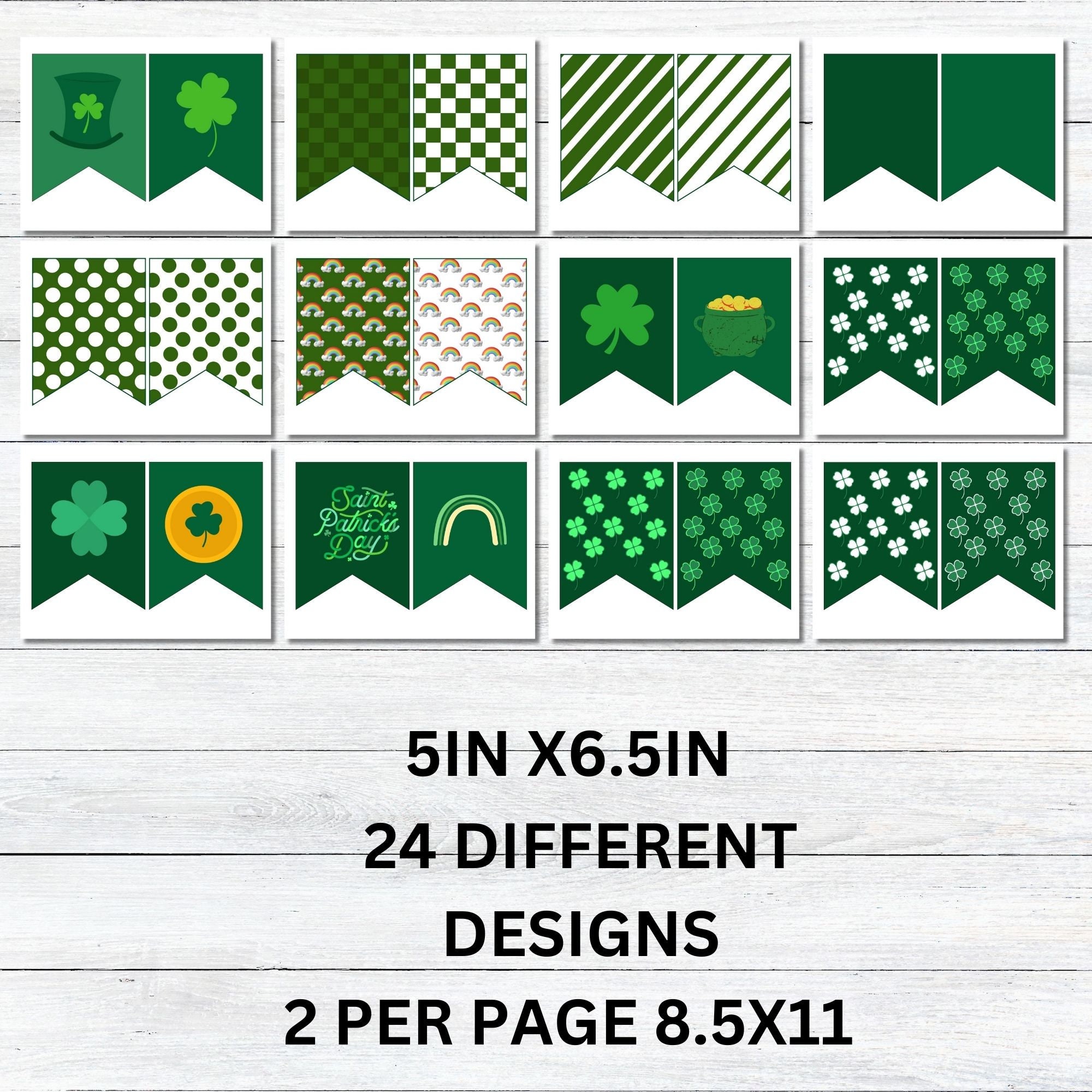 St Patricks Day Bulletin Board Kit Printable Editable, St Patricks Day ...