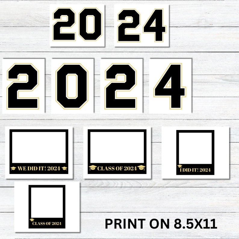 Graduation Bulletin Board Kit Printable, May Bulletin Board, Spring ...