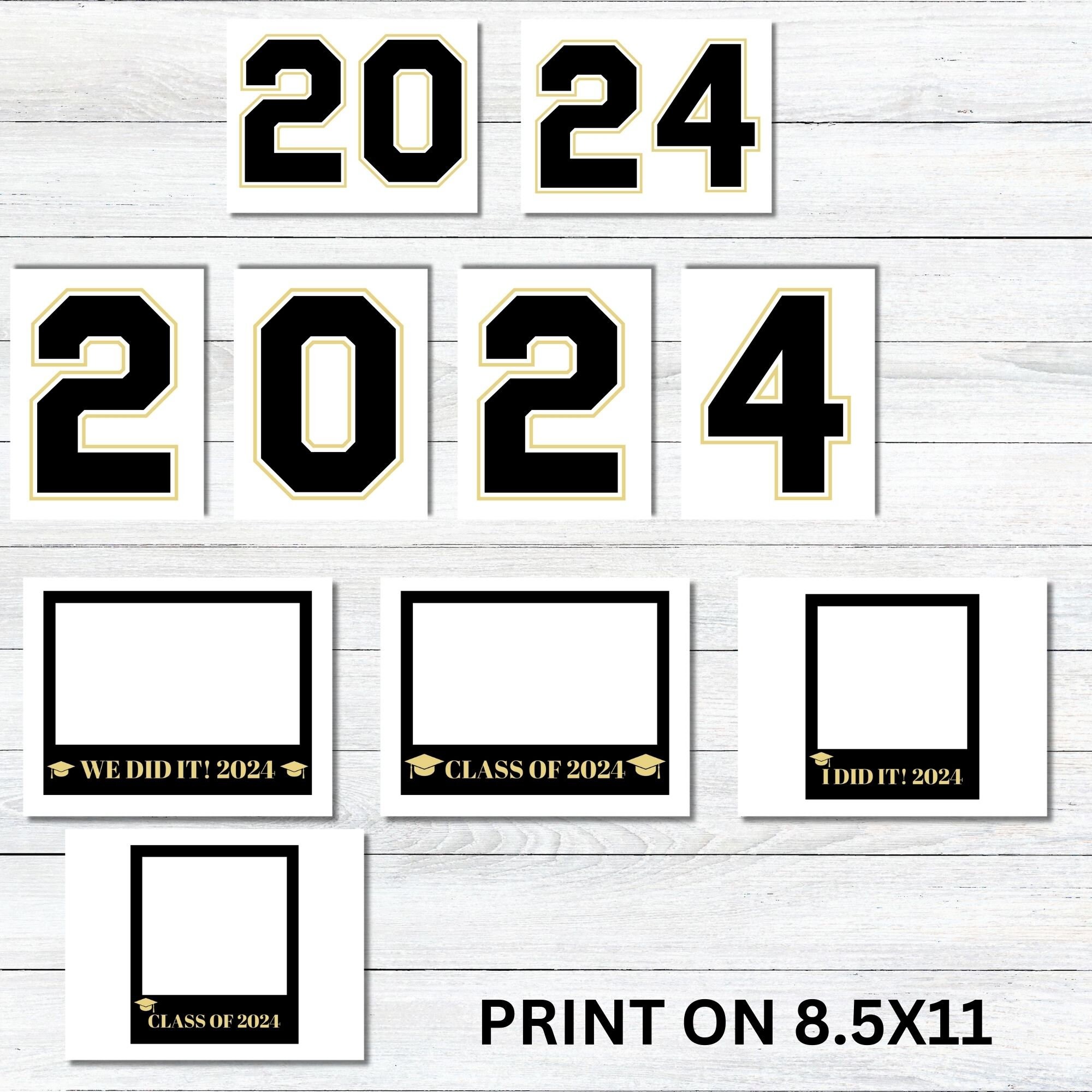 Graduation Bulletin Board Kit Printable, May Bulletin Board, Spring ...