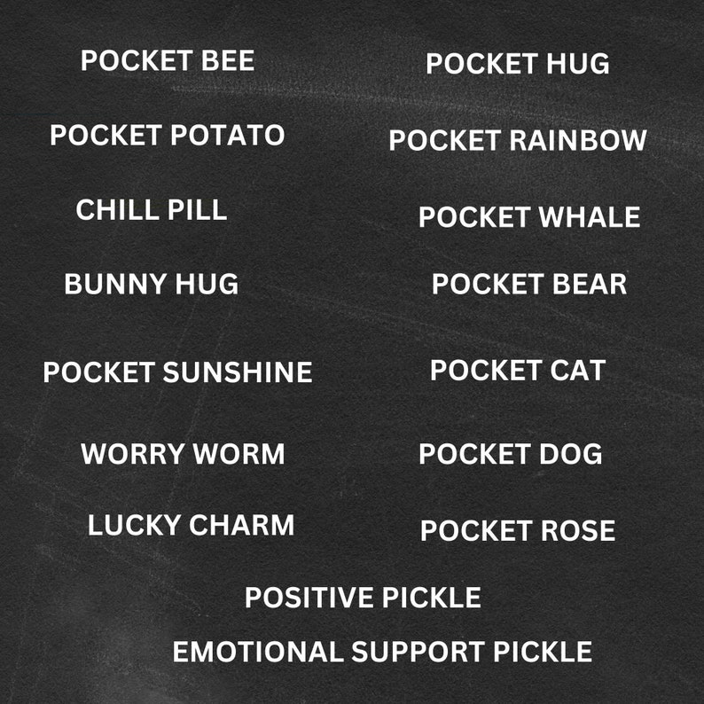 Pocket Hug Printable, Emotional Support Pickle, Positive Pickle, Lucky ...