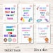 Testing Day Snack Tag Printable Classroom Treat Tag, STAAR Test ...