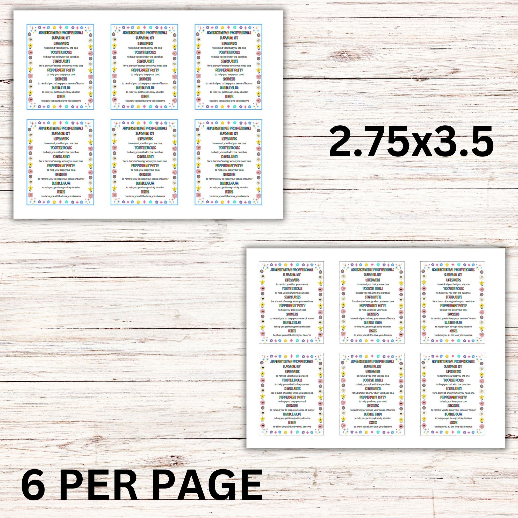 Administrative Professional Gift Tags, Administrative Assistant Day ...