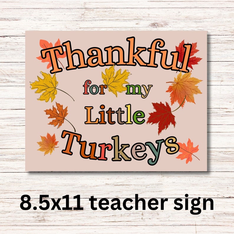 Thankful Turkey Bulletin Board Printable Thanksgiving Craft, Build a ...