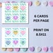 Printable Valentine's Day Cards, Classroom Valentine's Day Cards for ...