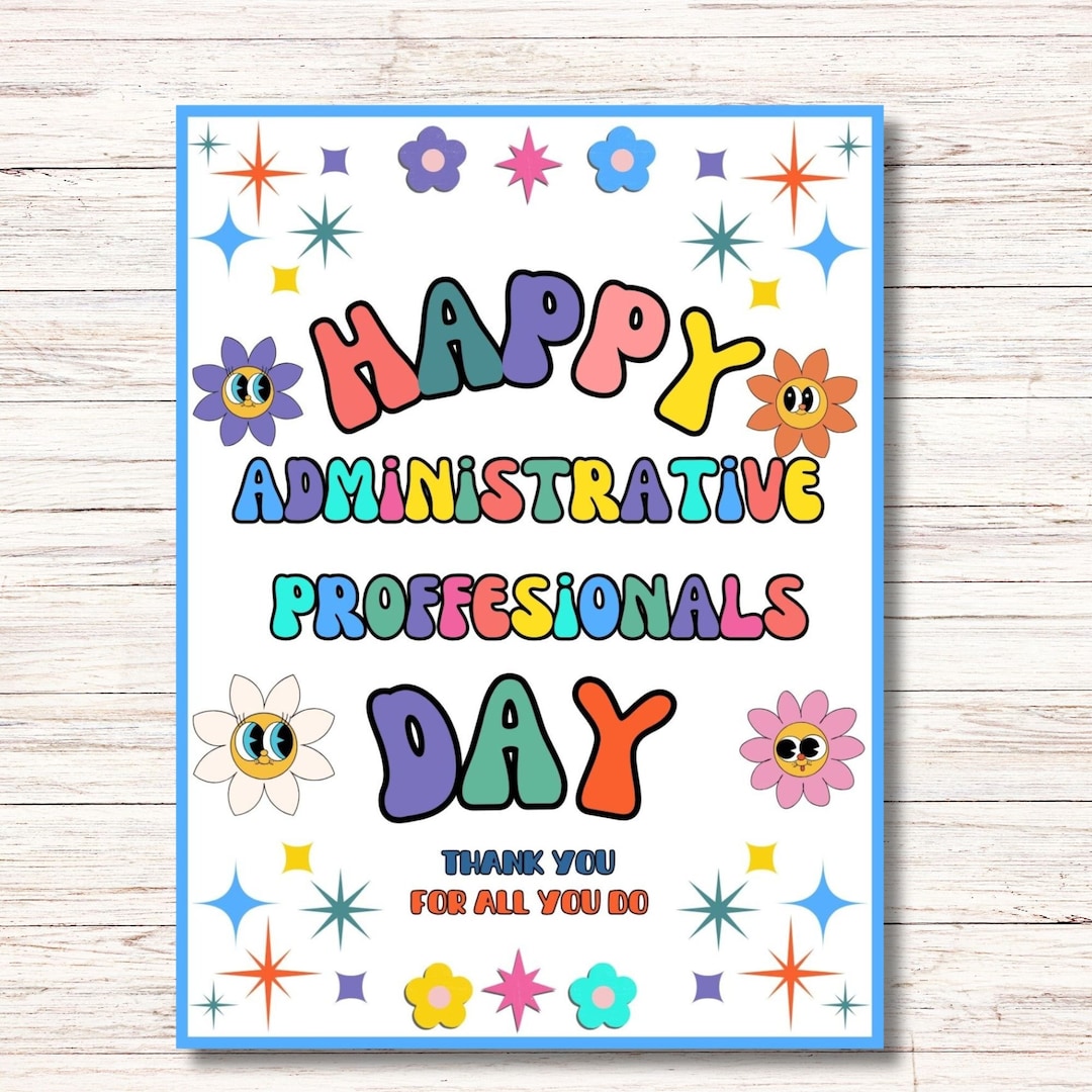 Administrative Professional Gift Tags, Administrative Assistant Day ...
