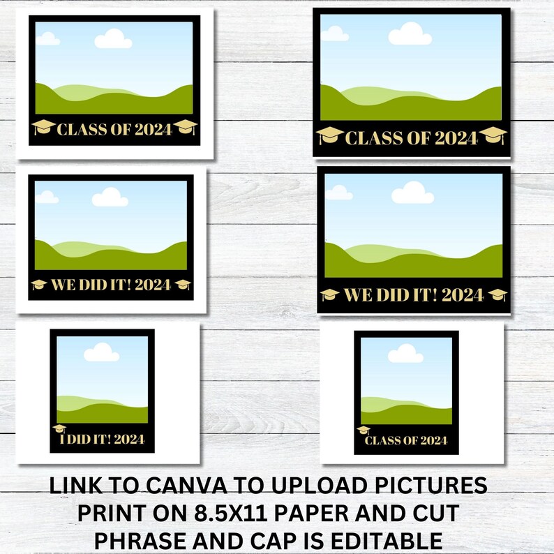 Graduation Bulletin Board Kit Printable, May Bulletin Board, Spring ...