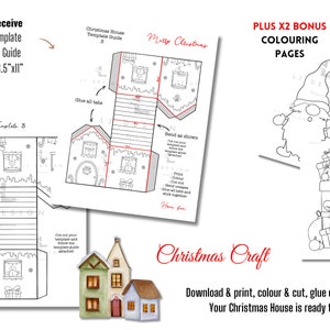 Christmas House 3 - PDF Instant Download | Plus 2 Bonus Christmas ...