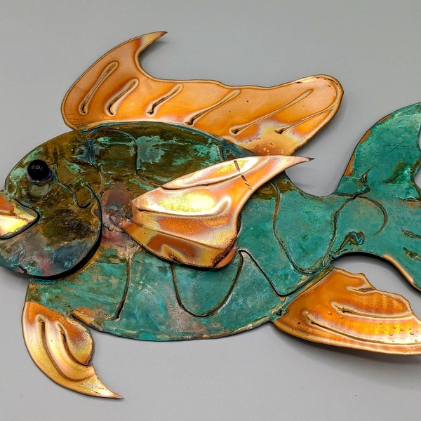 Whimsical Fish Art - Etsy