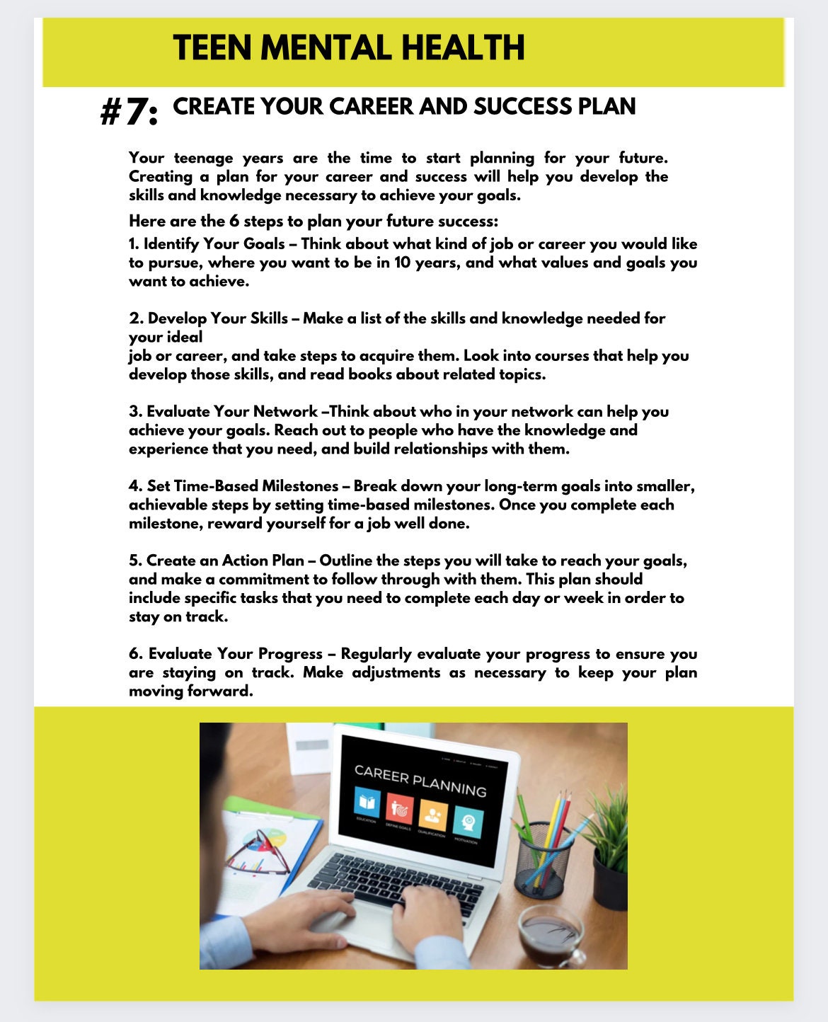 The Tough Teen Years Mental Health Workbook - Etsy