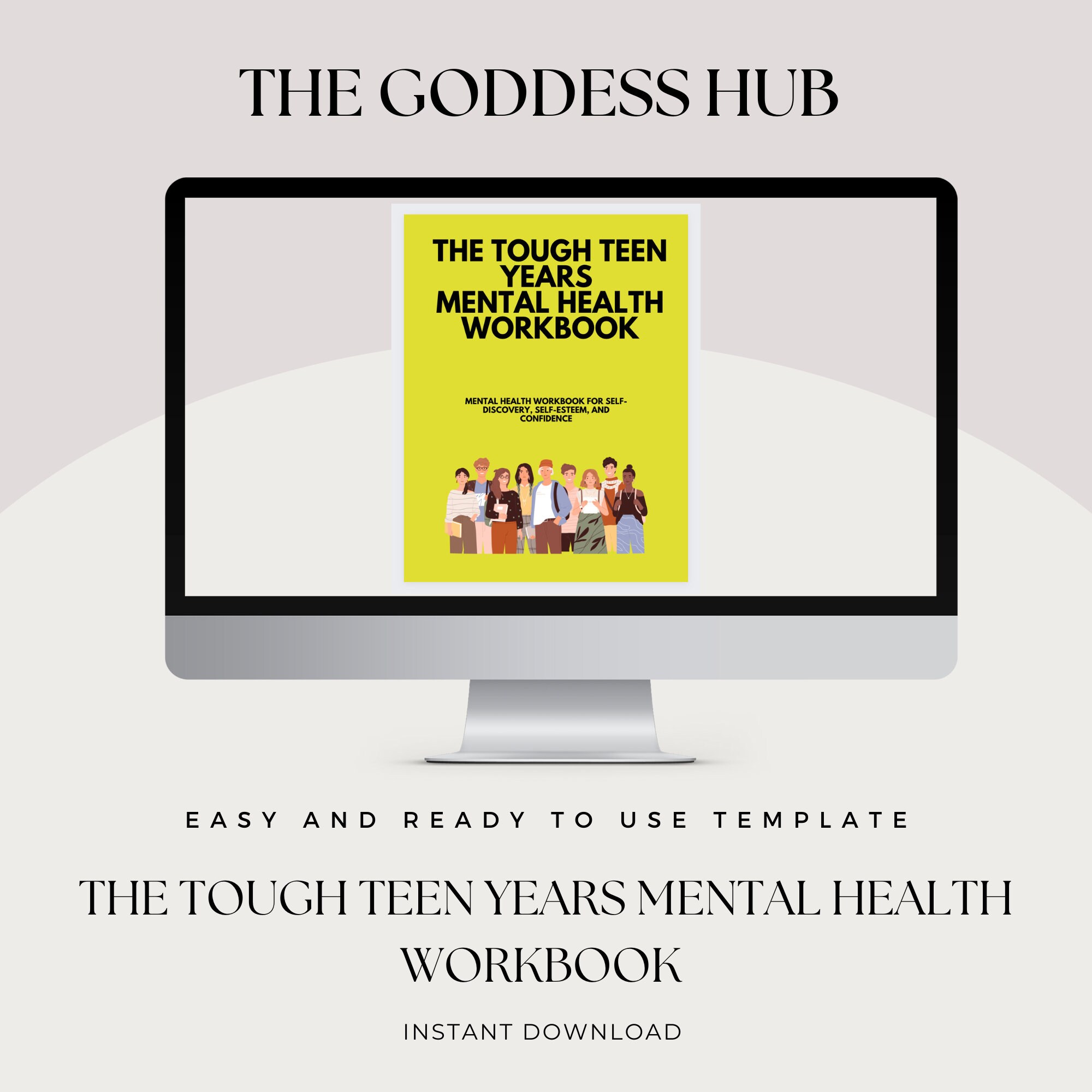 The Tough Teen Years Mental Health Workbook - Etsy
