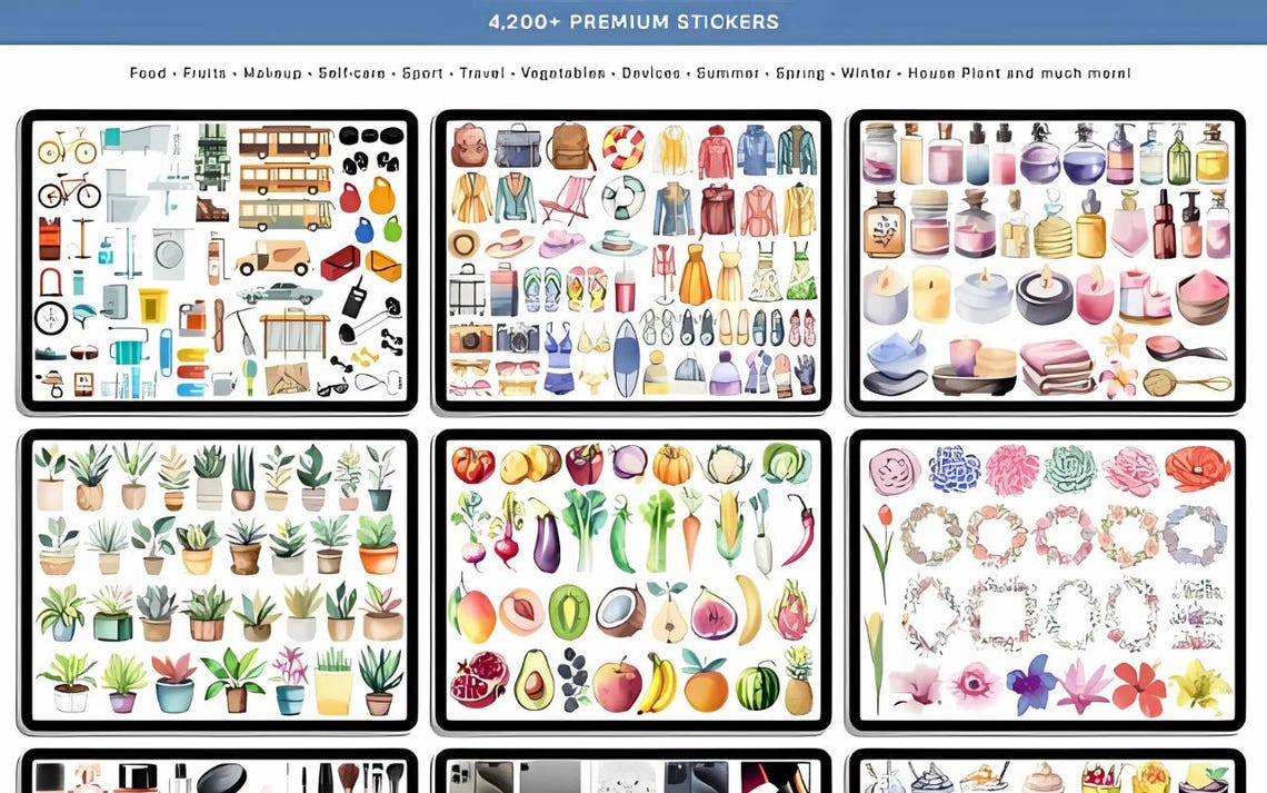 2025 Ultimate Digital Planner Bundle | 28 Digital Planner + 4800 ...