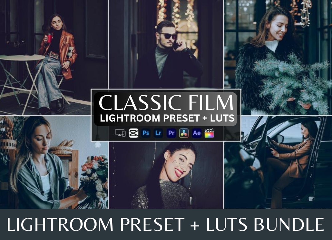 Classic Lightroom Preset Bundle, Lightroom Preset, Lightroom Preset ...
