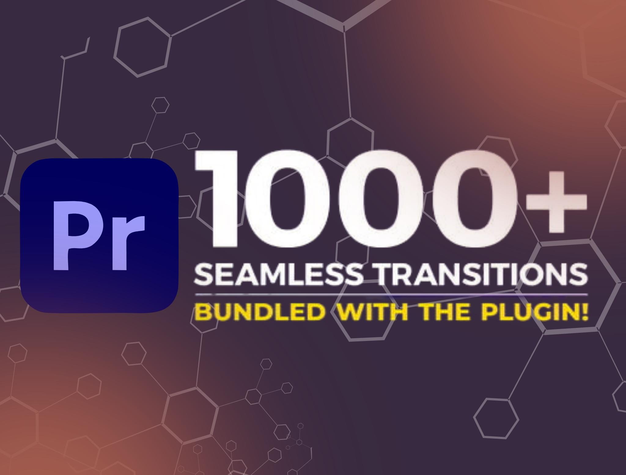 Premiere Pro Transitions Pack + Plugin | Seamless, Auto-resize, Fast Install | Video Transitions ...
