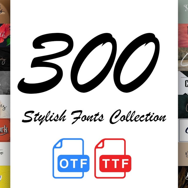 Dictionary Font - Etsy