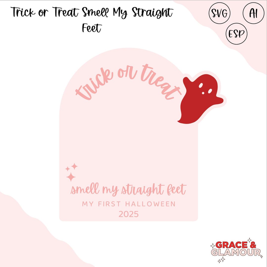 Funny Halloween Clubfoot Awareness Sign: Laser Cut File (SVG, PDF) - Etsy