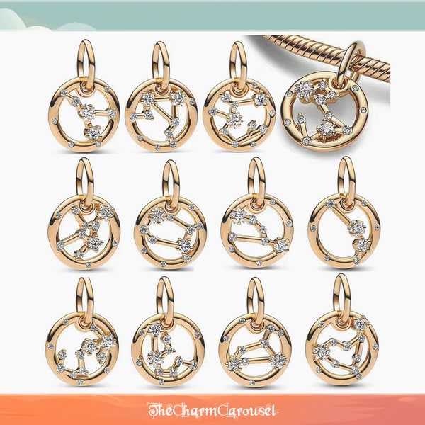 Zodiac Charms - Etsy