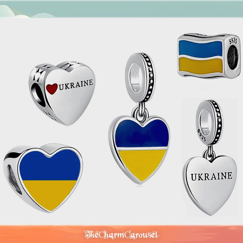 Ukraine Charms - Etsy
