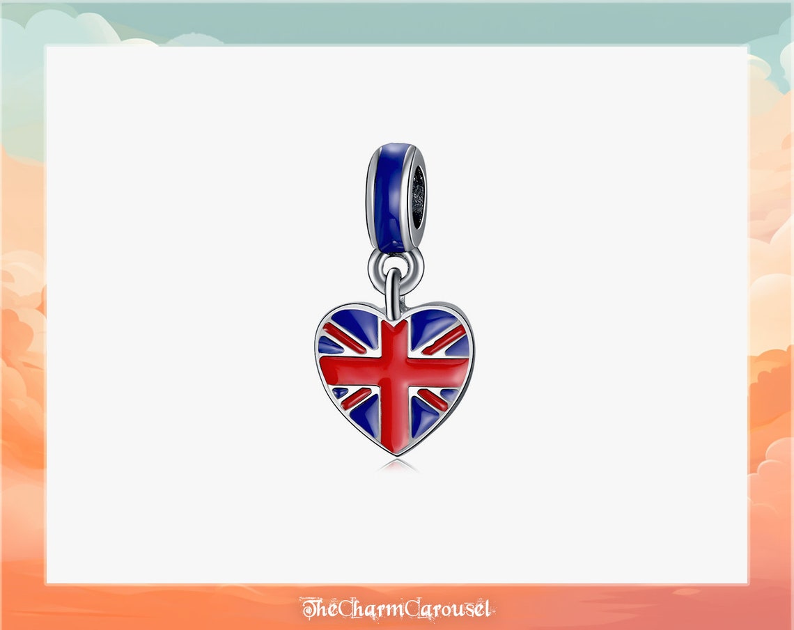 Pandora Charm Flags of the Countries World of Colors Flag - Etsy