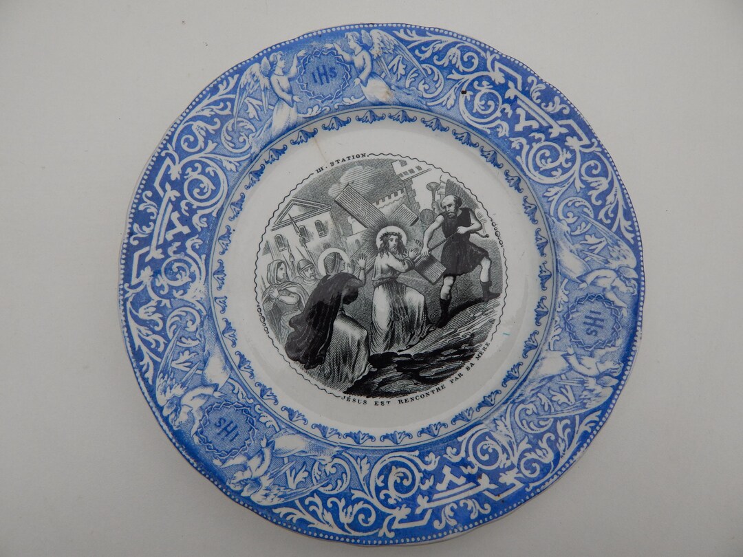 Talking Plate, Stations of the Cross, Station III: Jesus is Met by His ...